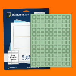 0.625x0.625 Pastel Green Labels - SL1024-PSTLG