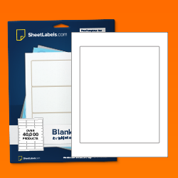 7x8.5 Purple Labels - SL1109-TP | SheetLabels.com®