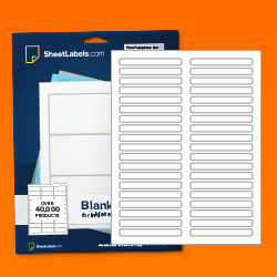 3.5x0.375 Labels - SL755 | SheetLabels.com®