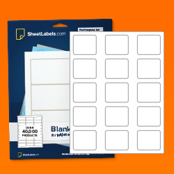 1.75x2.0625 Silver Matte Polyester Weatherproof Labels - SL777-PSM