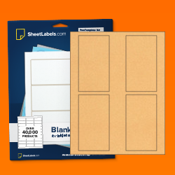 2.75X5 Tan Labels - SL860-TT | SheetLabels.com®
