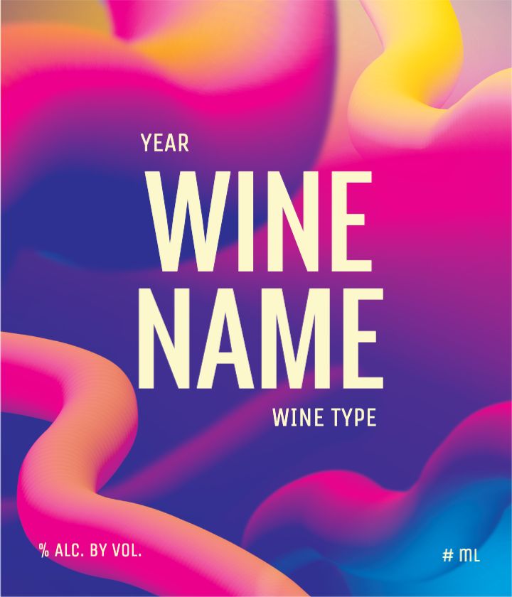 Wine Label Templates - Design Free Online | SheetLabels.com®
