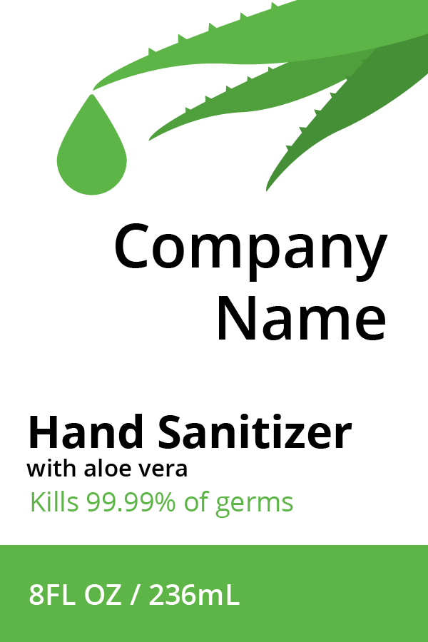 Hand Sanitizer Labels | SheetLabels.com®